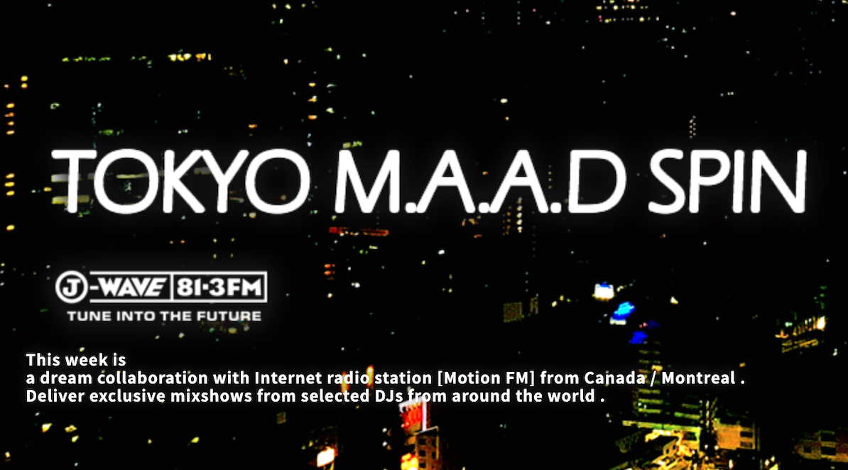 Motion FM Djs Meet & J-WAVE 81.3 FM (Tokyo, Japan): The RawSoul, Energy Soul – 08.28.2019 ...