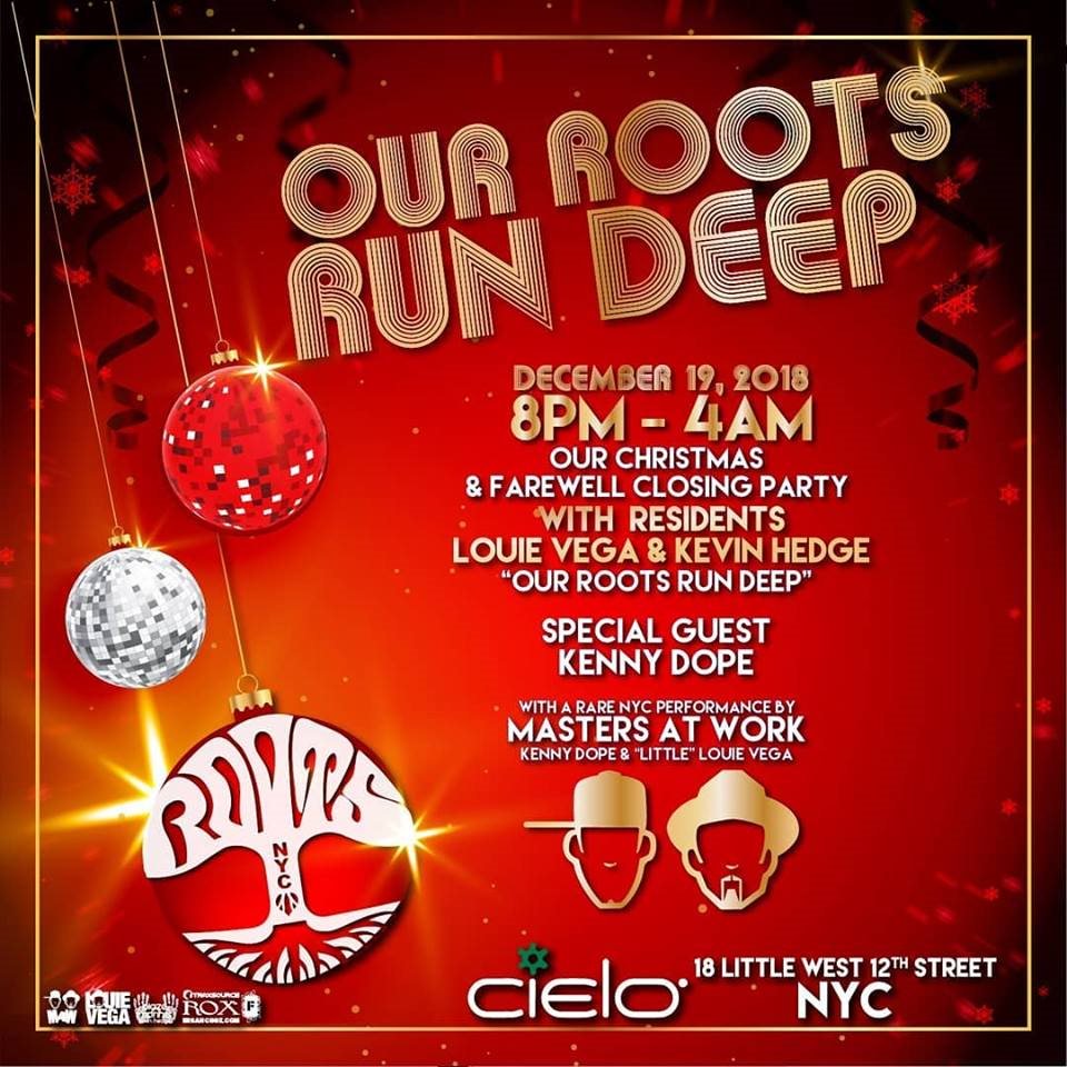 Roots NYC Closing Christmas Party – Dec. 19, 2018 | Motion FM Worldwide